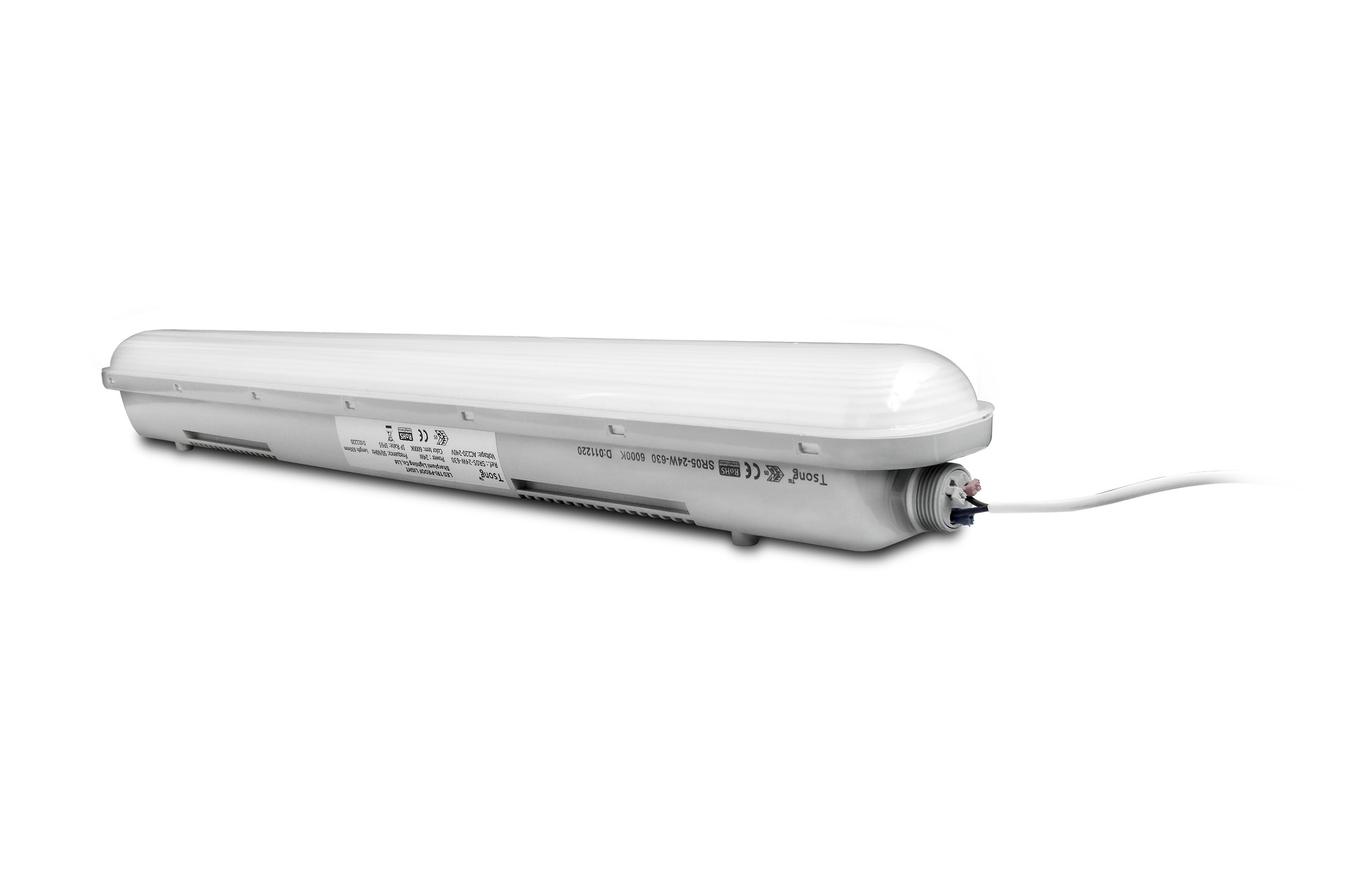 Led-tl-armatuur 50W 6000K 6000Lm 150cm Osram Driver - Totalled